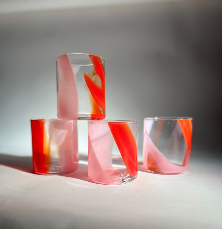 4" Splash Cup – Bow Glassworks